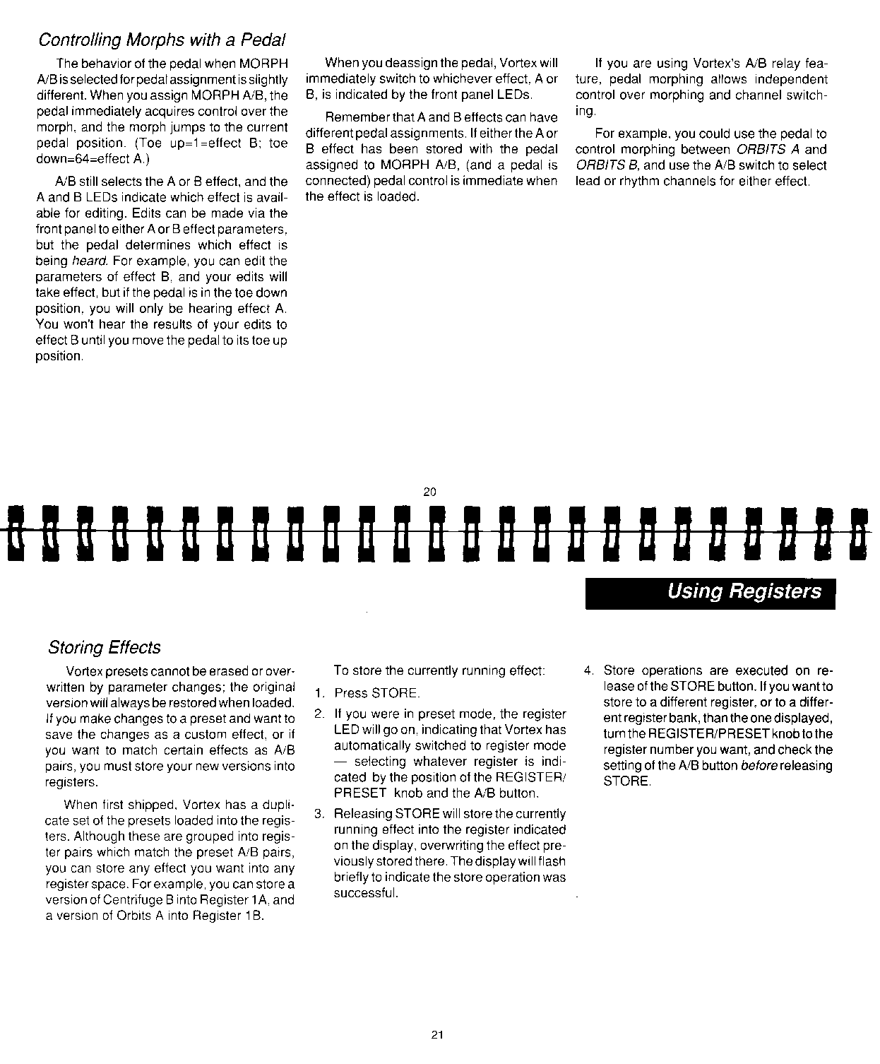 Lexicon Vortex User Guide