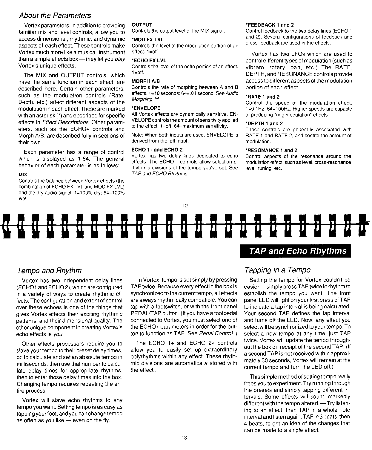 Lexicon Vortex User Guide